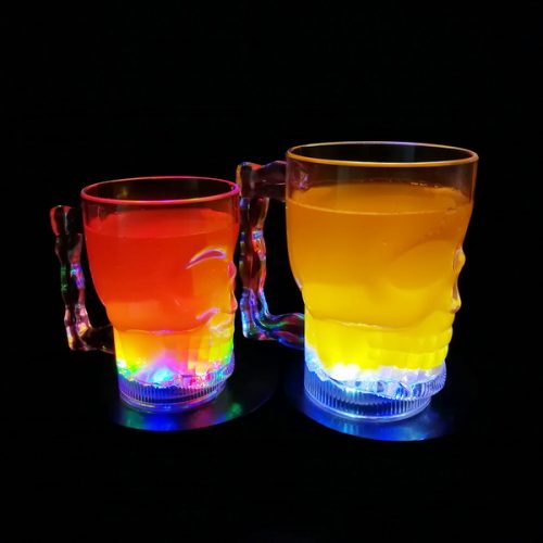 22oz led flashing skull mug - Party supplier of light up tumbler yard ...