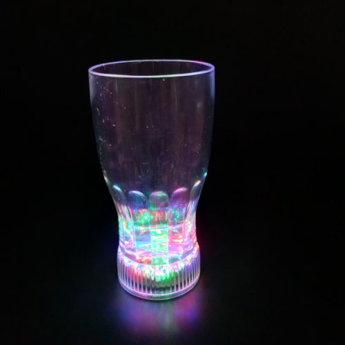 22oz led flashing light up drinking tumbler coke glass juice cup ...