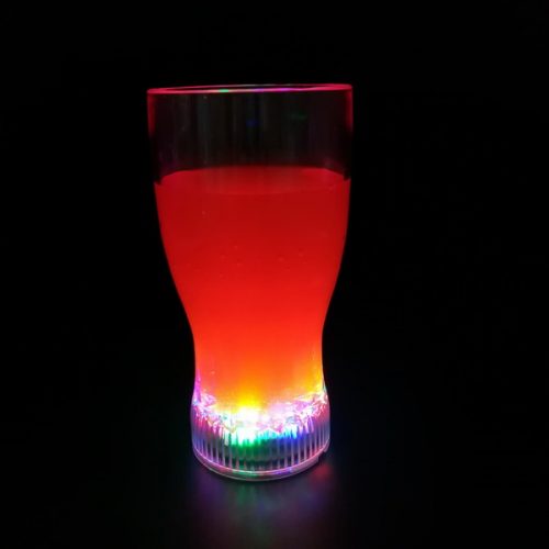 22oz led flashing light up drinking tumbler coke glass juice cup ...