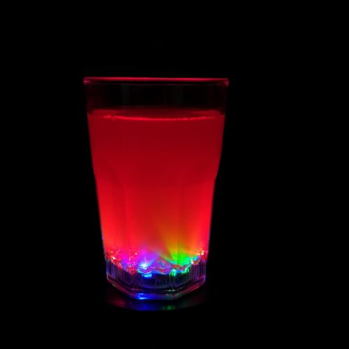 13oz led flashing whisky glass - Party supplier of light up tumbler ...