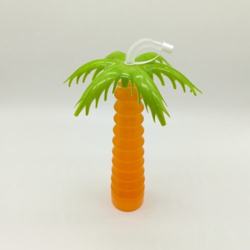 12oz Slush palm tree yard cup with lid with straw - Party supplier of ...