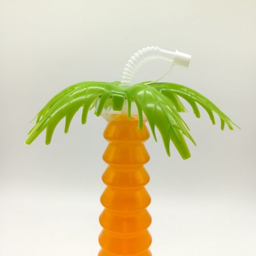 12oz Slush palm tree yard cup with lid with straw - Party supplier of ...